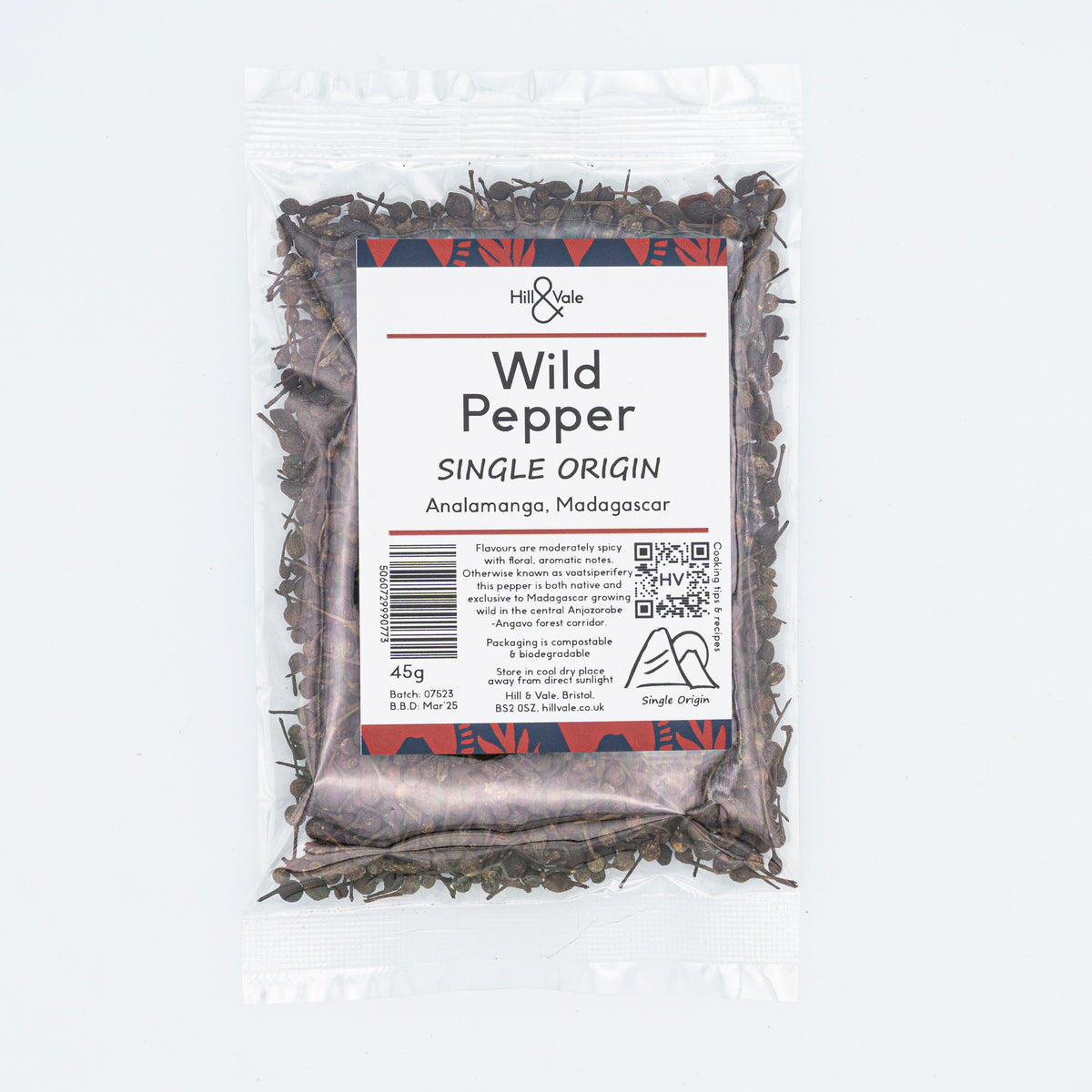 Wild Pepper Single Origin Spices – Hill & Vale